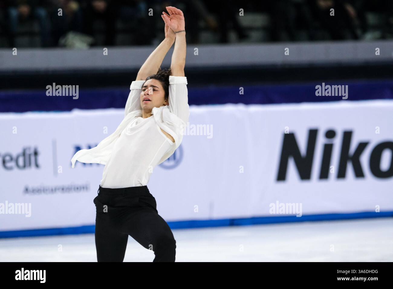 Corey Circelli of Italy seen in action during the FISU Games 2025 ...
