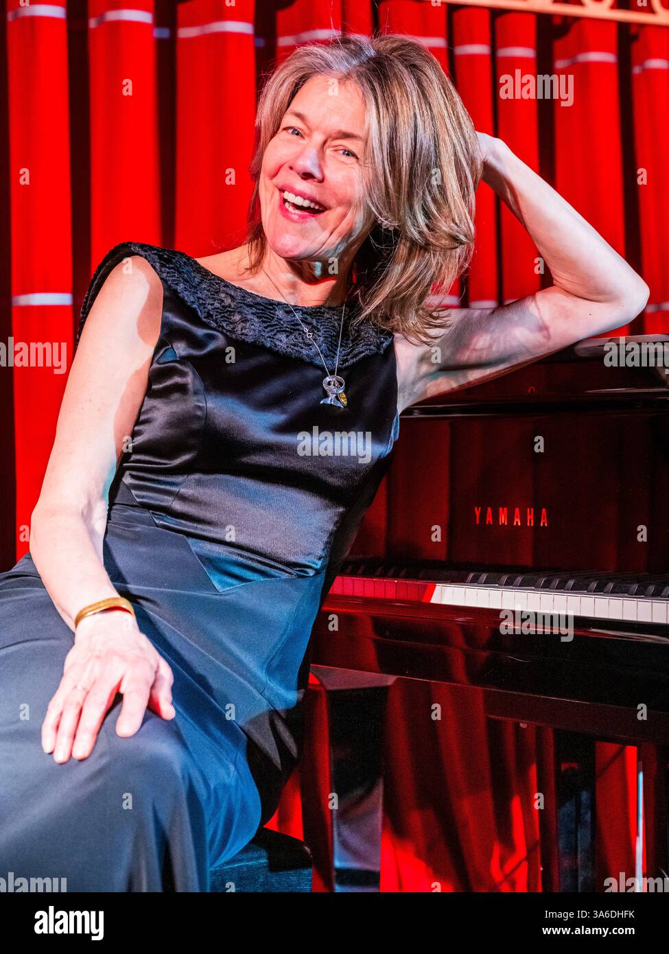 London, UK. 25th Mar, 2025. Janie Dee - The Beautiful World of Cabaret ...