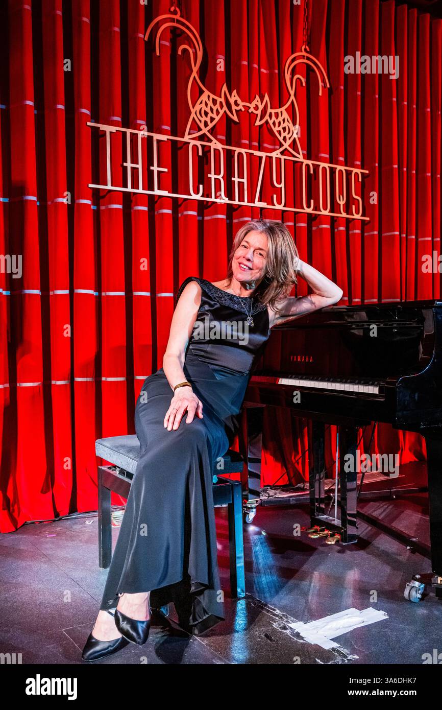 London, UK. 25 Mar 2025. Janie Dee - The Beautiful World of Cabaret a ...