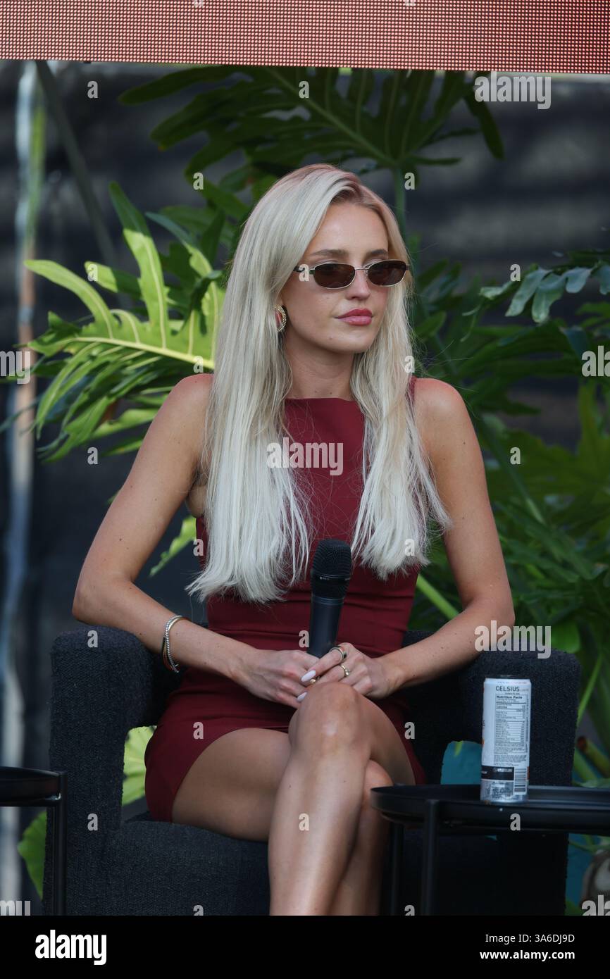 Miami Gardens, Florida, USA. 24th Mar, 2025. Taylor Fritz girlfriend ...