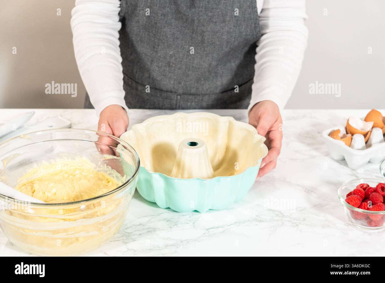 Filling and Flavor - Bundt Cake Delights Await Stock Photo - Alamy