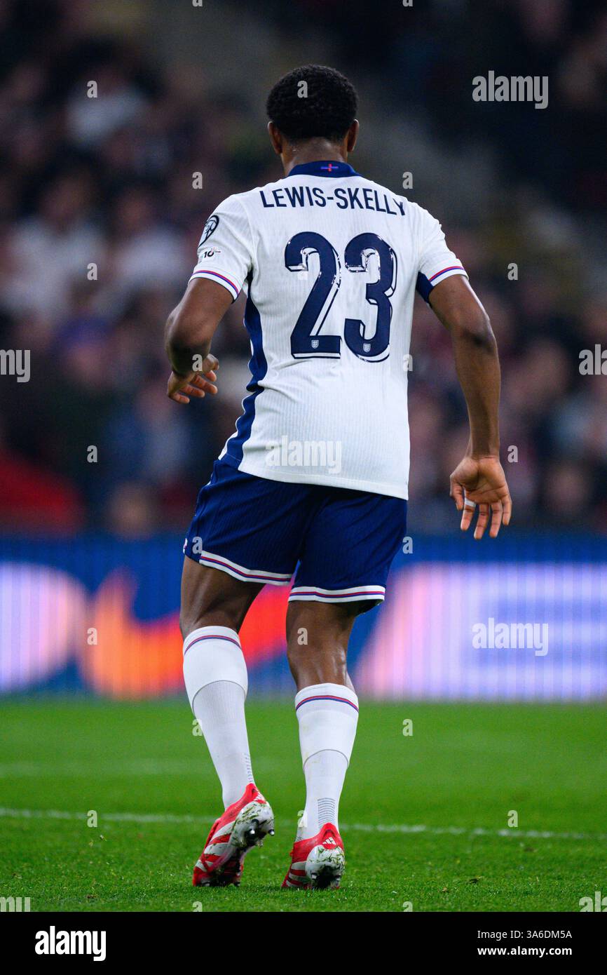 LONDON, ENGLAND - Myles Lewis-Skelly of England during the FIFA World ...