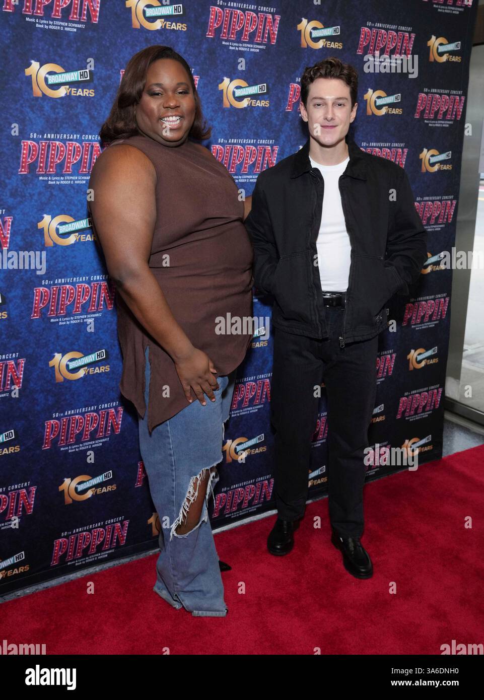 Photo by: zz/Maureen Adarve/STAR MAX/IPx 2025 3/24/25 Alex Newell and ...