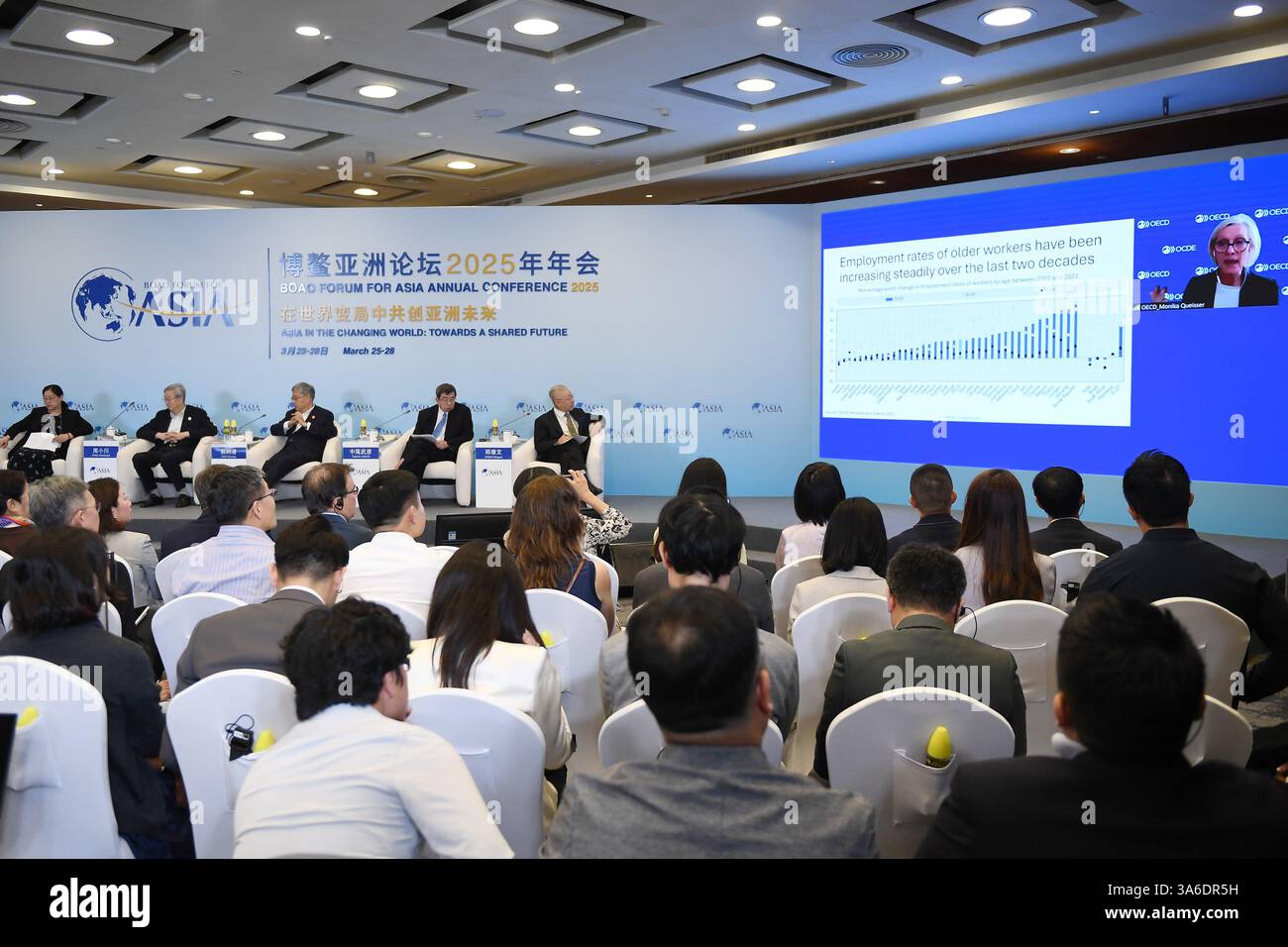 Boao, China's Hainan Province. 25th Mar, 2025. Monika Queisser, Senior ...