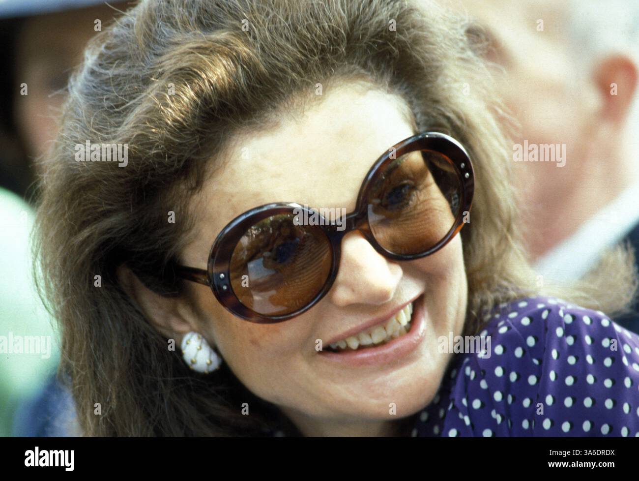 Jun 07, 1983; Providence, RI, USA; Former First Lady and a very proud ...