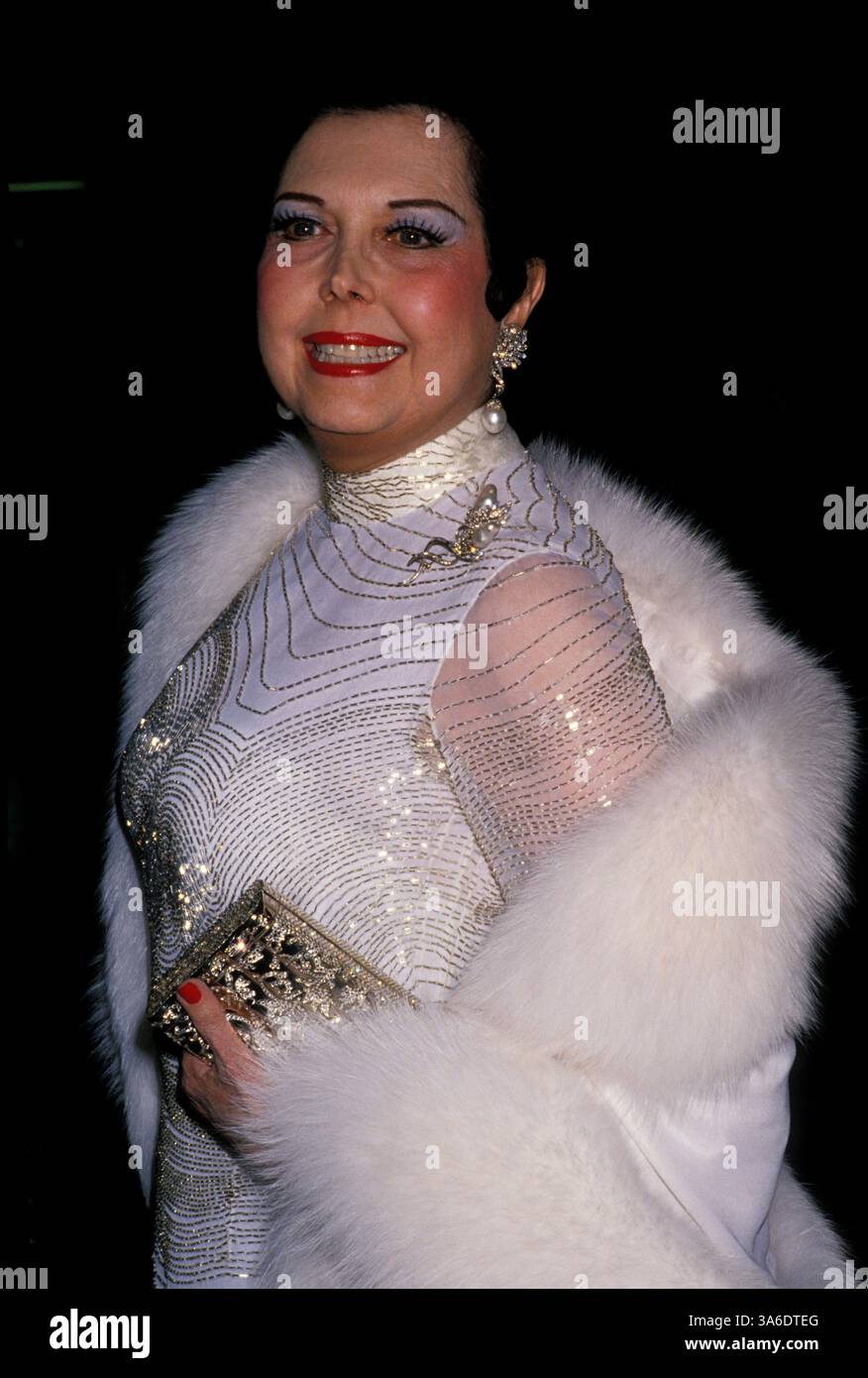 Feb 23, 1989; Los Angeles, CA, USA; Actress and dancer ANN MILLER at ...