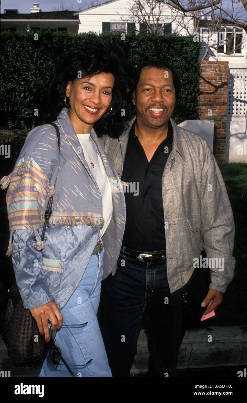 Mar 11, 1989; Los Angeles, CA, USA; MARYLIN McCOO & BILLY DAVIS @ an ...