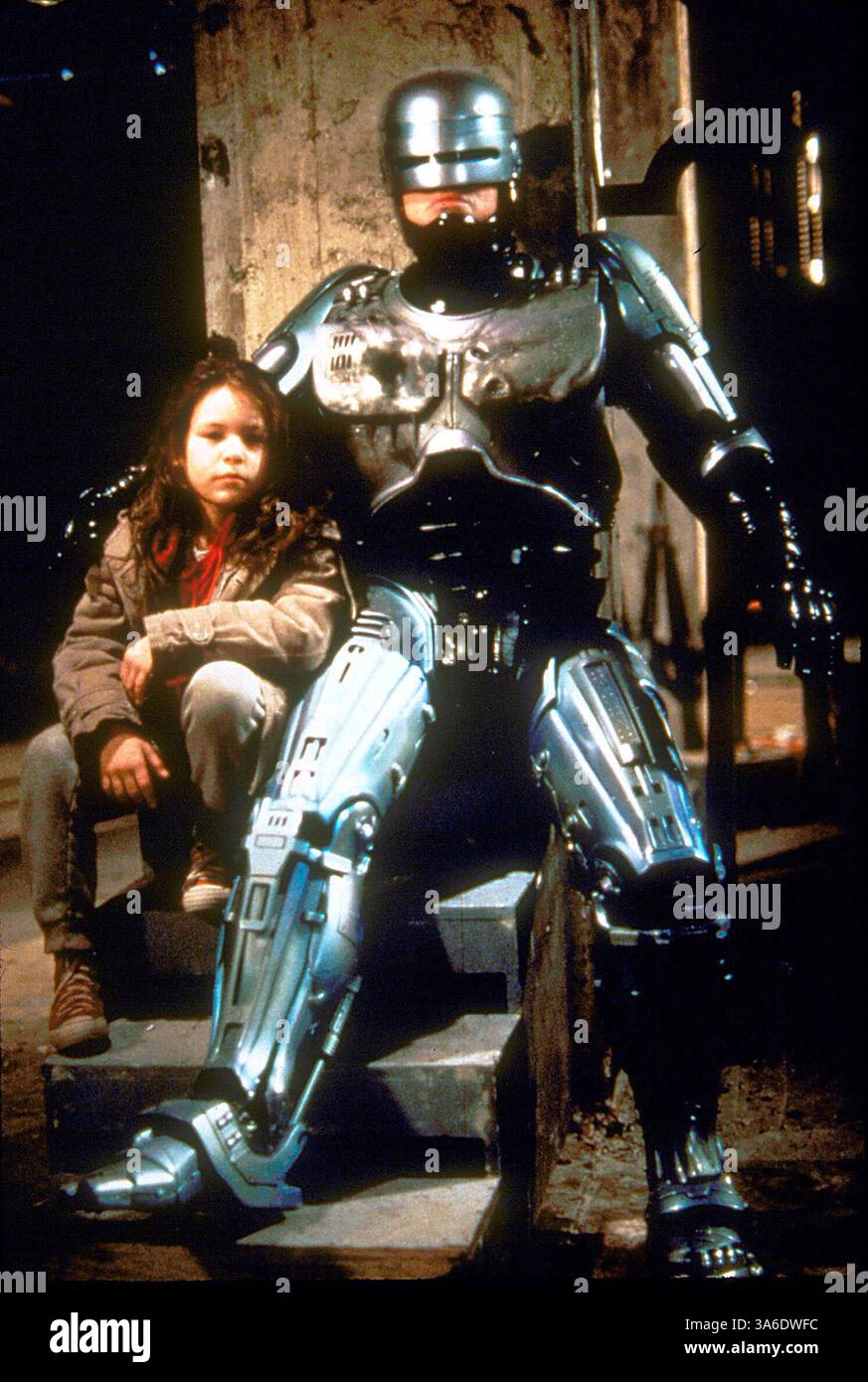 Jun 04, 1993; Hollywood, CA, USA; ROBERT JOHN BURKE as Robocop in the ...