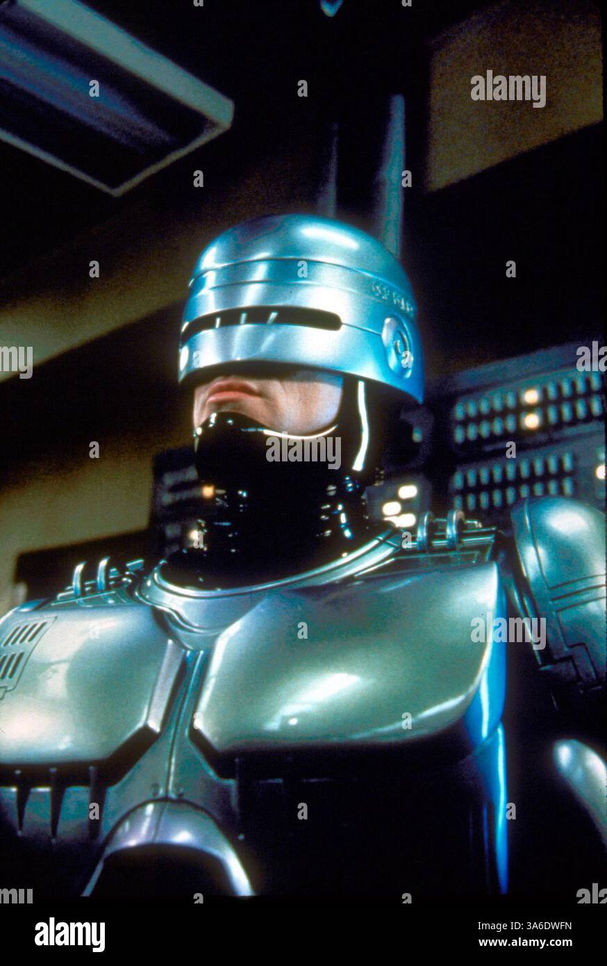 Jun 04, 1993; Hollywood, CA, USA; ROBERT JOHN BURKE as Robocop in the ...
