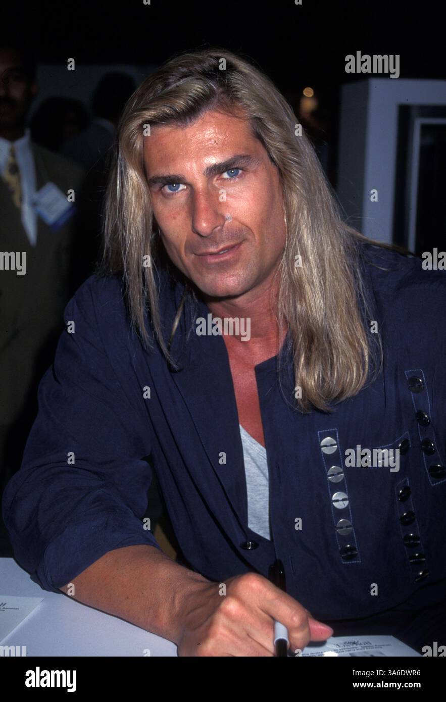 Jul 25, 1994; Las Vegas, NV, USA; Model FABIO @ the VSDA Convention ...