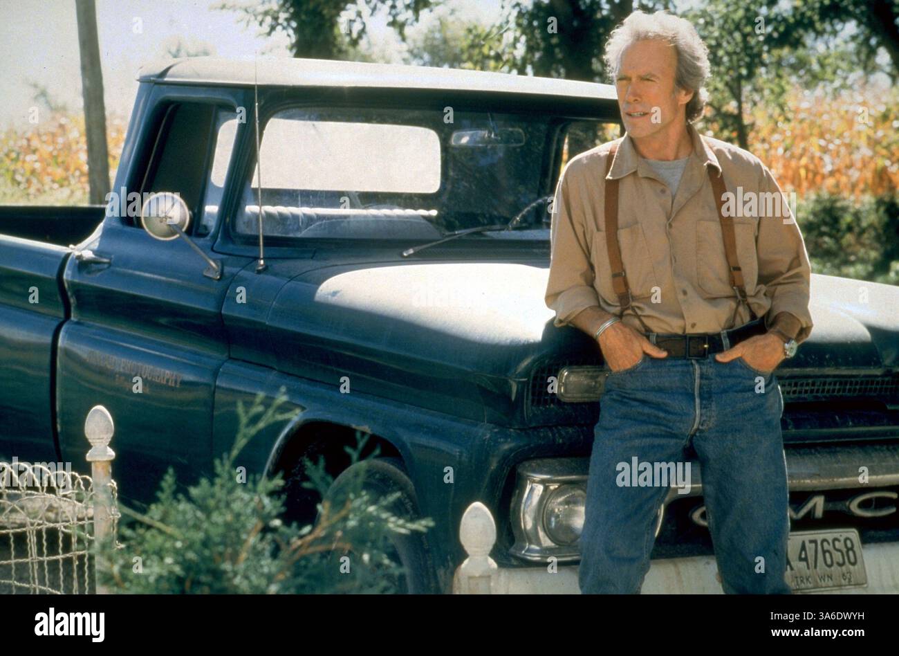 Jun 02, 1995; Adel, IA, USA; Actor CLINT EASTWOOD as Robert Kincaid in ...