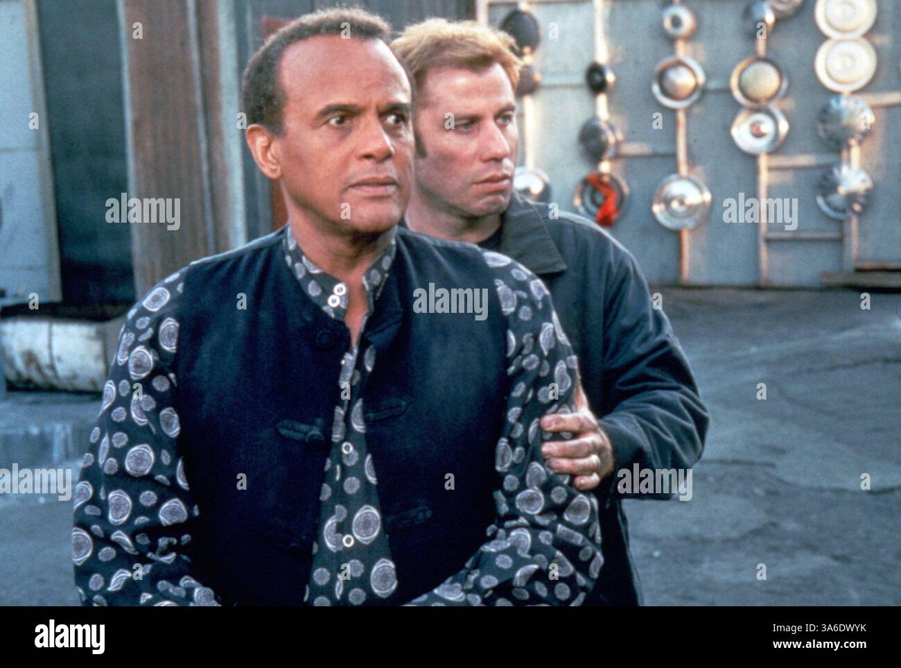 Oct 05, 1995; Hollywood, CA, USA; HARRY BELAFONTE (left) as Thaddeus ...