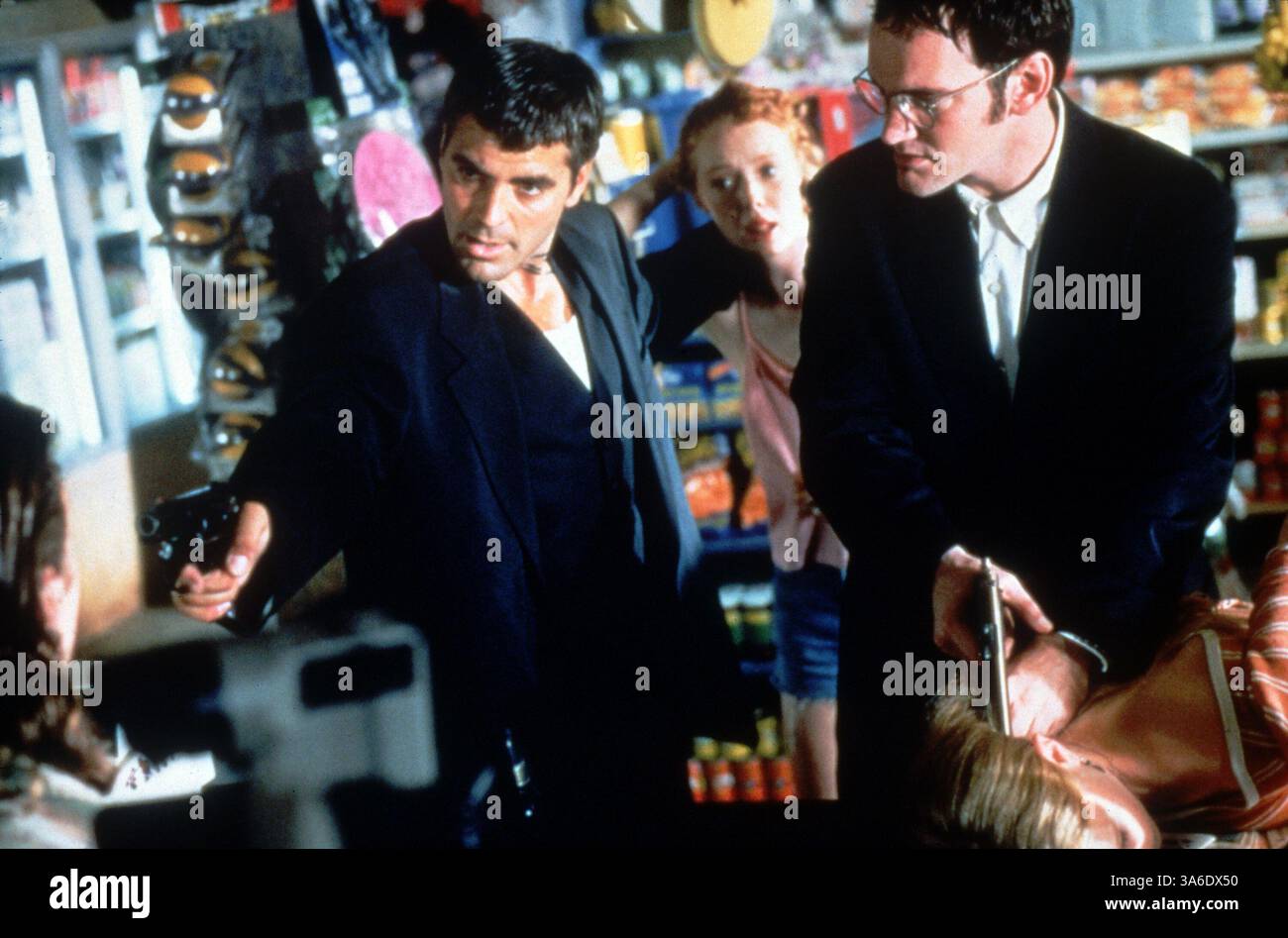 Jan 19, 1996; Los Angeles, CA, USA; Actor GEORGE CLOONEY stars as Seth ...