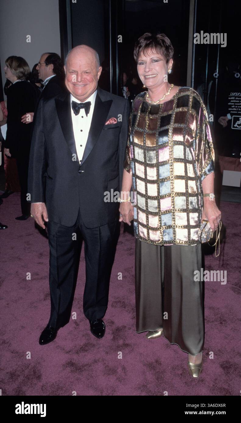 May 01, 1996; Los Angeles, CA, USA; Actor DON RICKLES & wife BARBARA ...