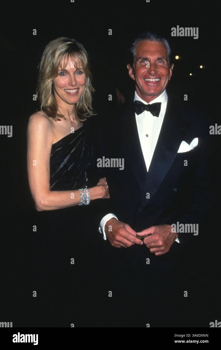 Dec 01, 1996; Los Angeles, CA, USA; Actors GEORGE HAMILTON & ALANA ...
