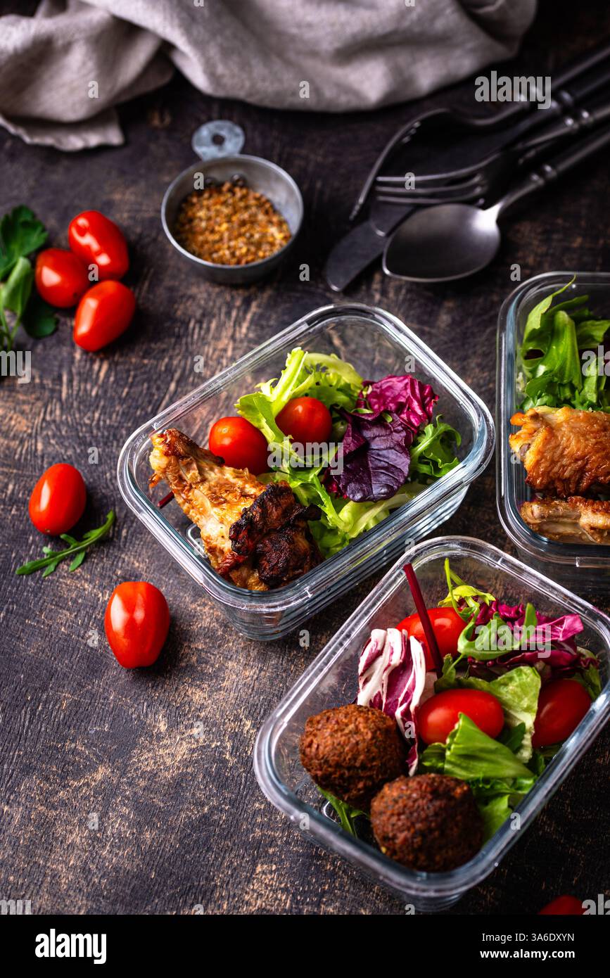 Healthy food delivery background hi-res stock photography and images ...