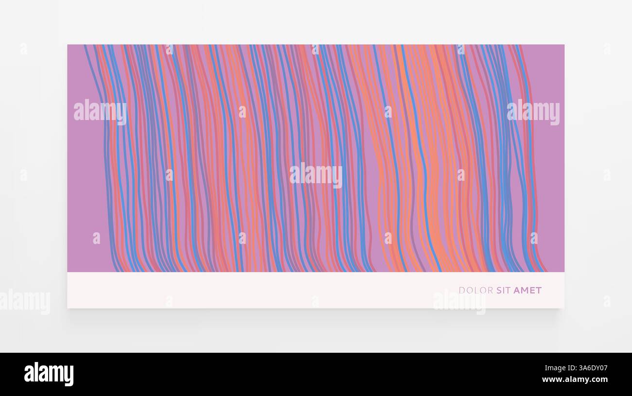 Irregular vertical lines pattern in perspective. Geometric wallpaper ...