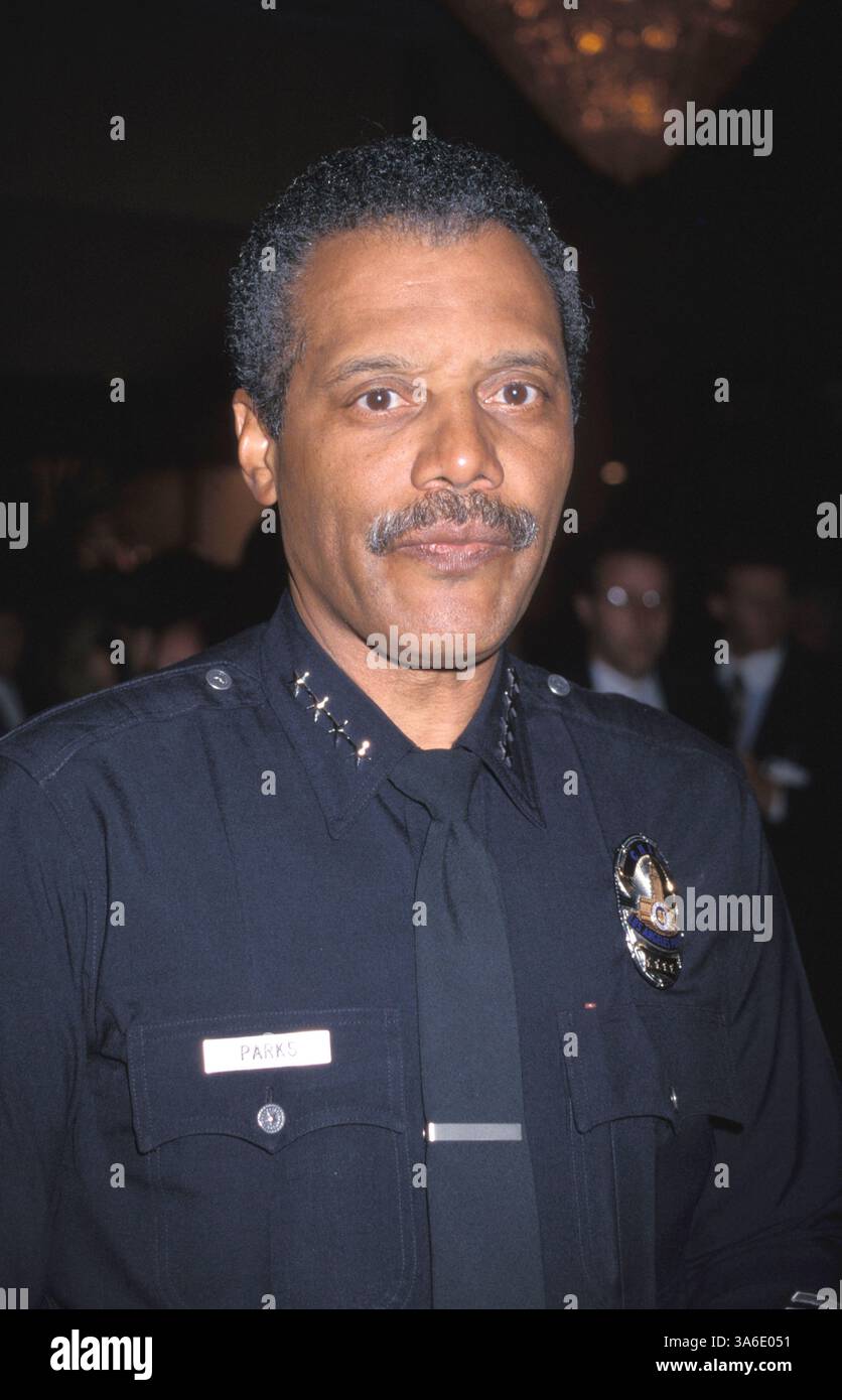 Oct 01, 1998; Los Angeles, CA, USA; Police Chief BERNARD PARKS @ the ...