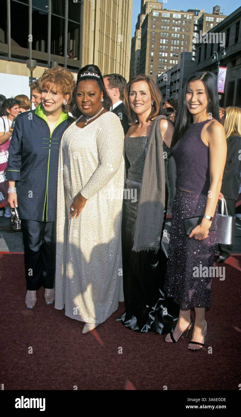 May 21, 1999; New York, NY, USA; Cast of TV series 'The View' at the ...
