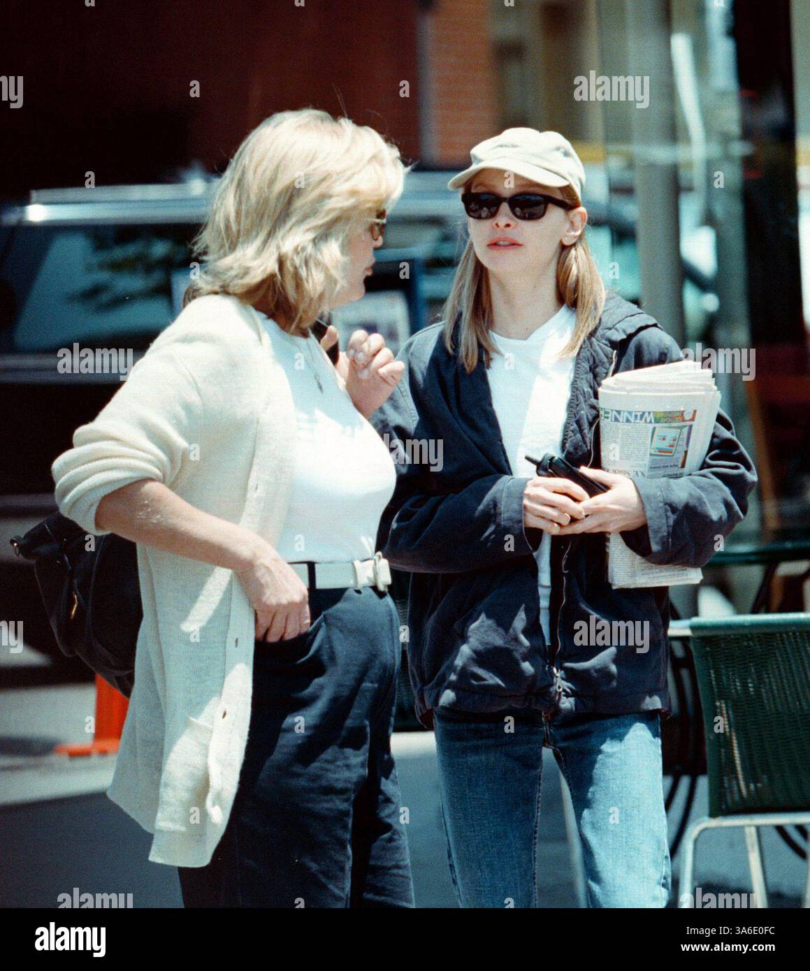 May 26, 1999; Los Angeles, CA, USA; Actress CALISTA FLOCKHART outside a ...