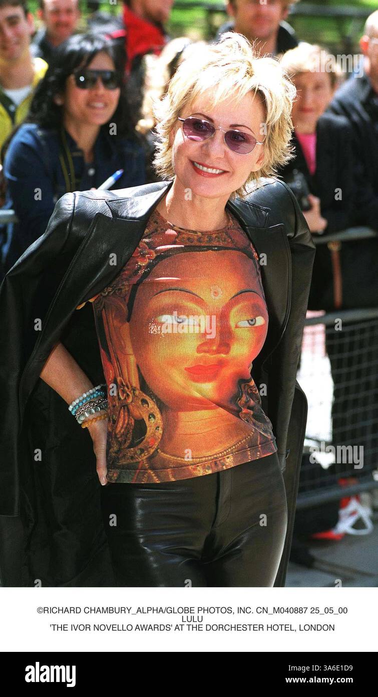 May 24, 2000 - London, Great Britain - Â©RICHARD CHAMBURY ALPHA/ CN ...