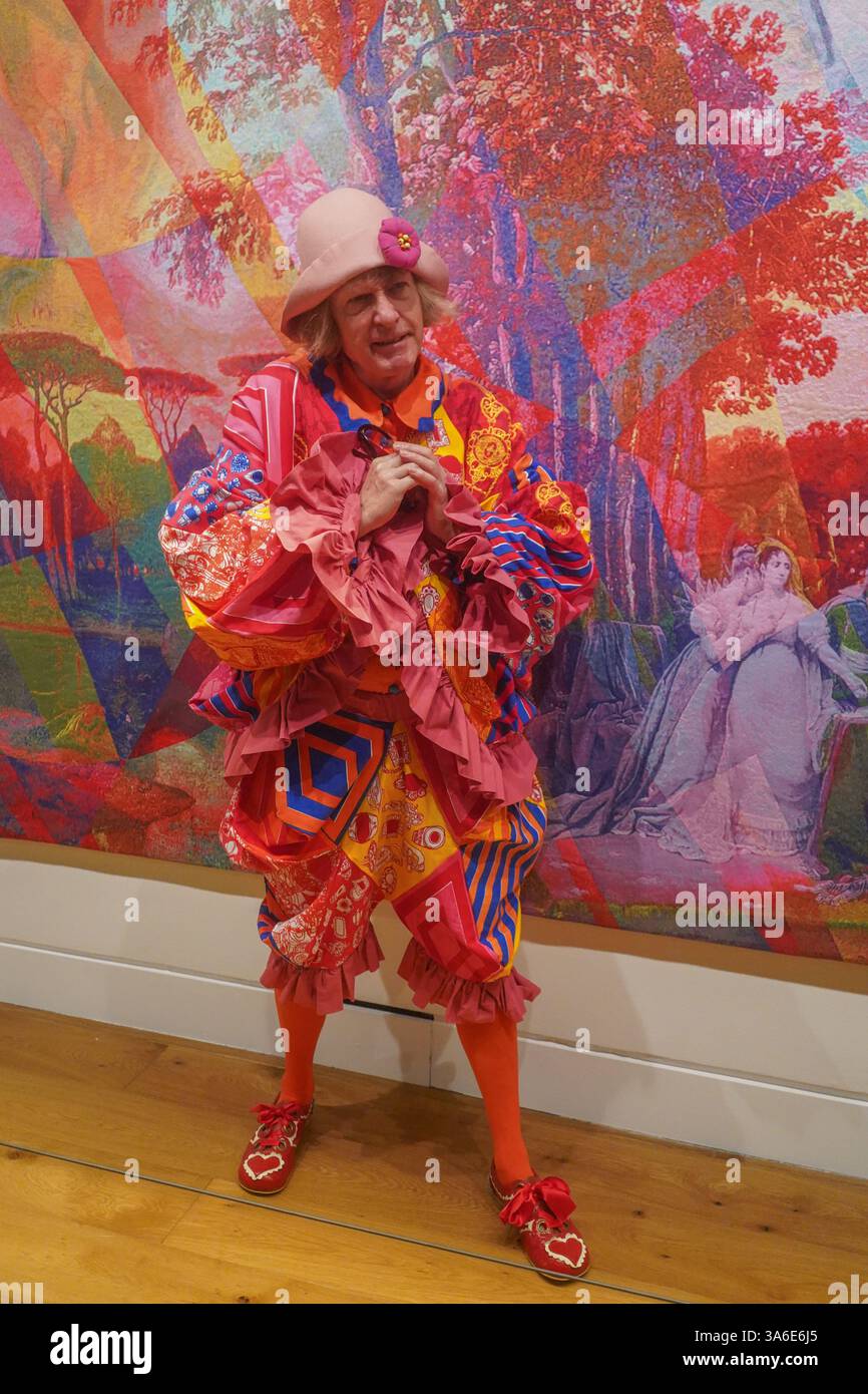 London, UK 25 March 2025. Sir Grayson Perry (pictured) with The Story ...