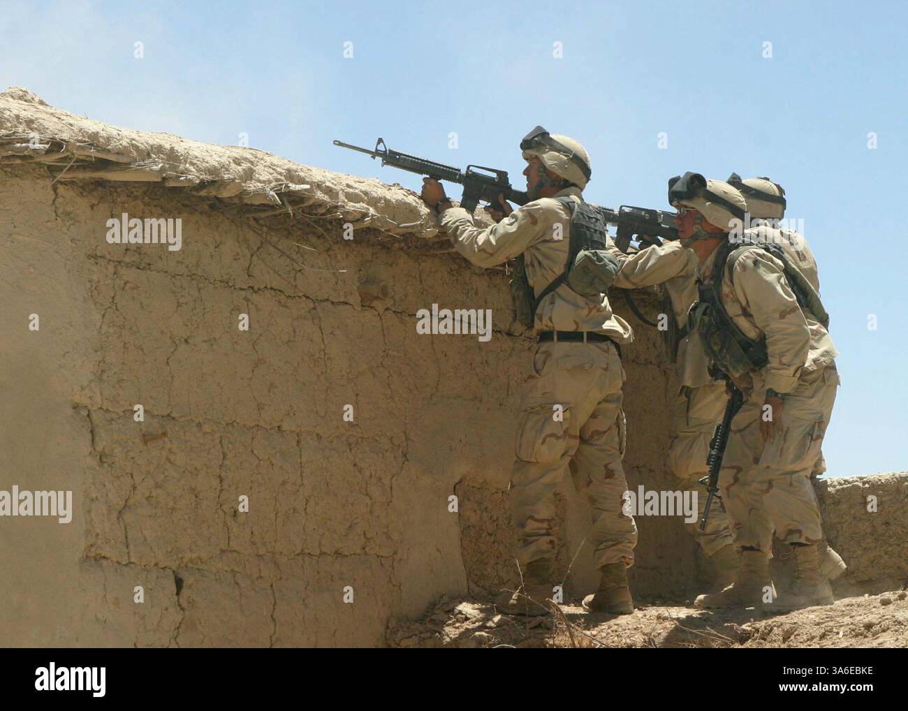 Jun 02, 2004; FOB Ripley, Afghanistan; Marines from the 22nd Marine ...