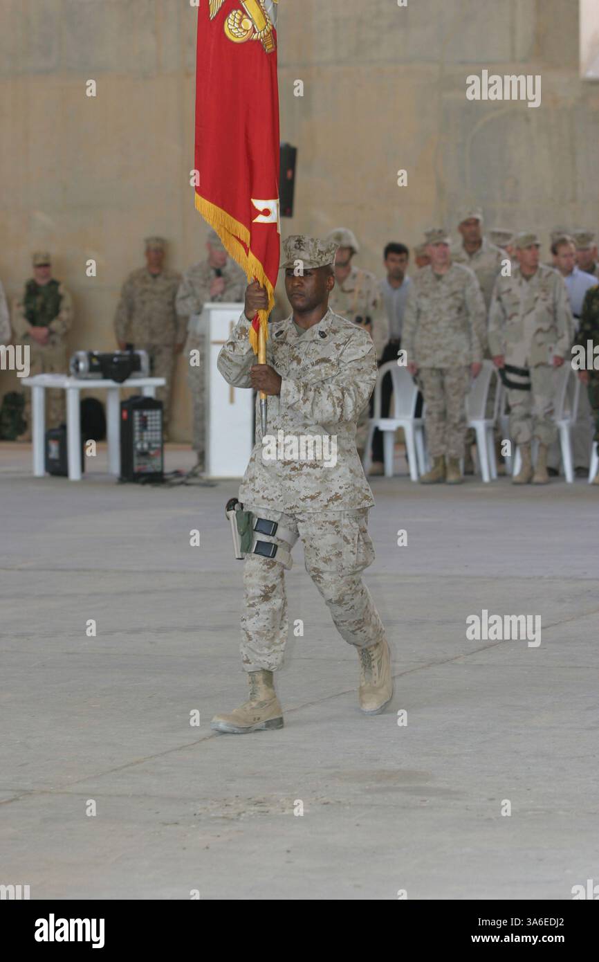 Aug 20, 2004; Al Asad, , Iraq; Sgt. Maj. ROBERT N. THOMAS, acting 1st ...
