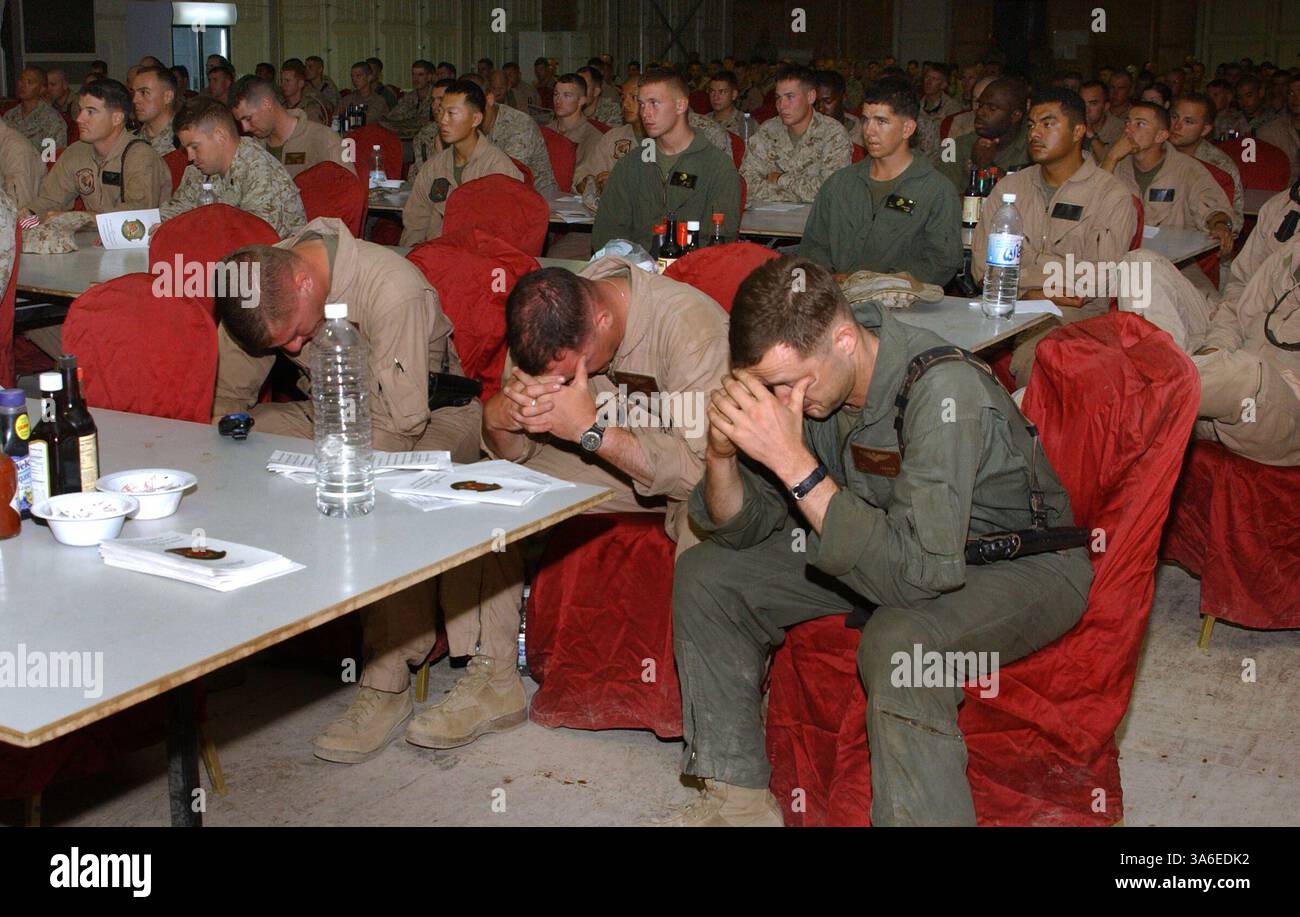 Aug 19, 2004; Najaf, Iraq; Emotions ran high for the Marines of Marine ...