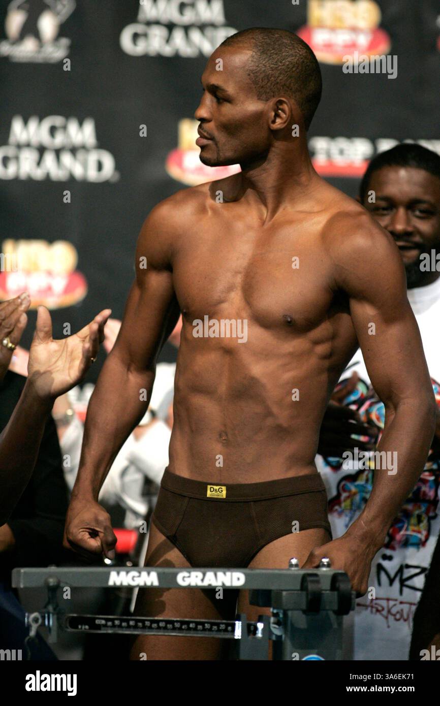 Sep 17, 2004; Las Vegas, NV, USA; Undisputed middleweight champion ...