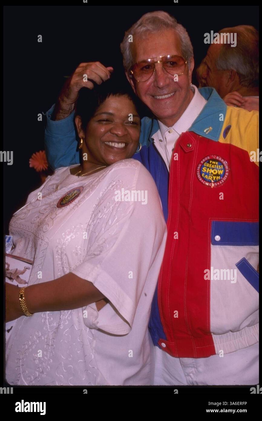 July 22, 1998; NELL CARTER and MR. RICHARD BLACKWELL attend the ...