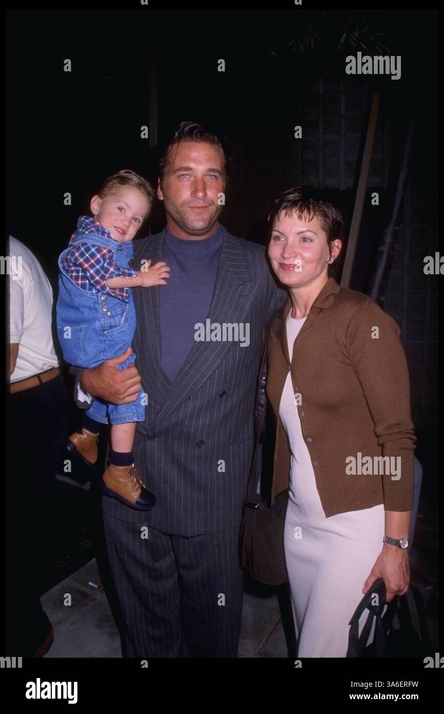 August 12, 1998; Hollywood, CA, USA; Actor DANIEL BALDWIN his wife ...