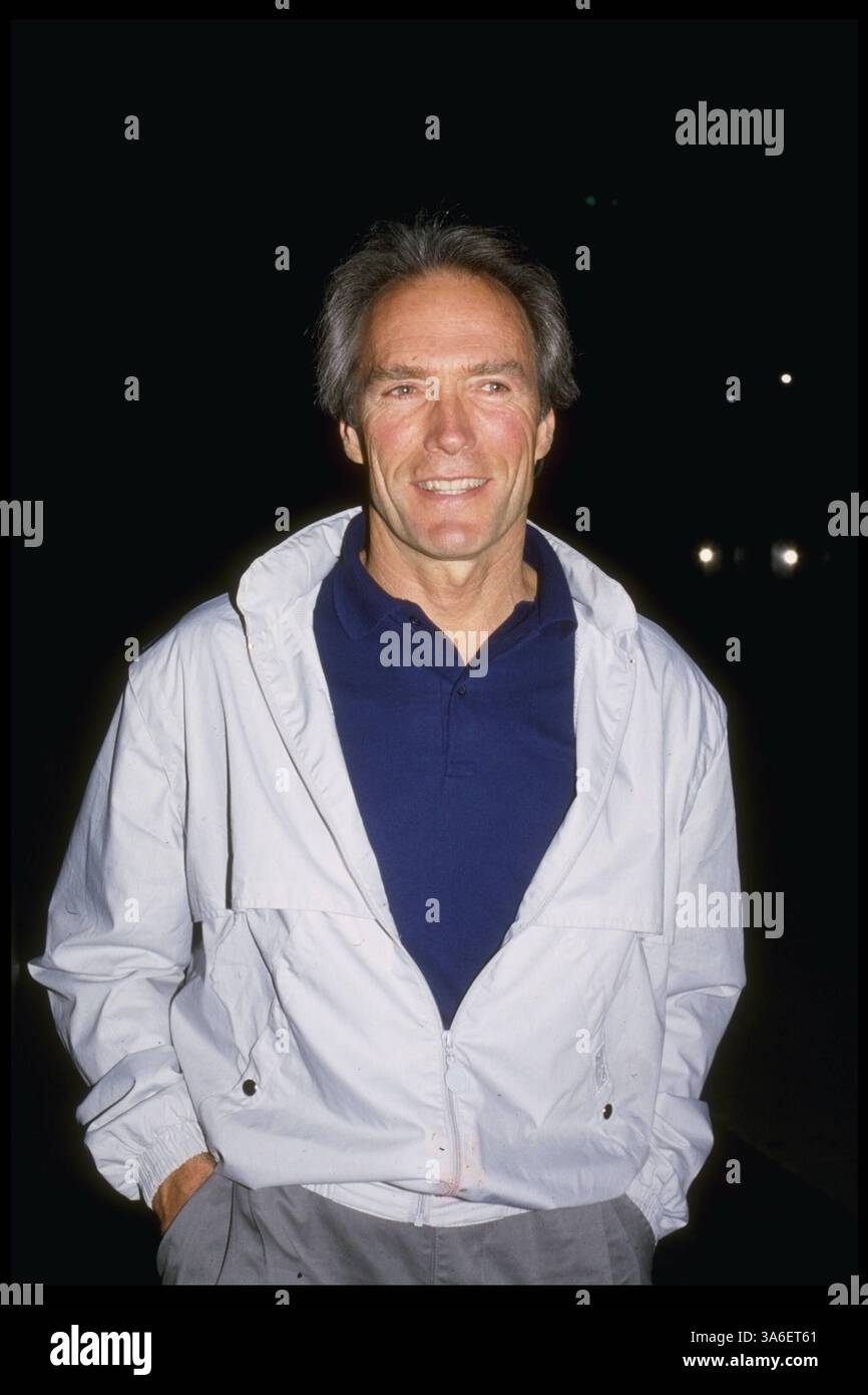 June 1985; Hollywood, CA, USA; Actor CLINT EASTWOOD is shown in a photo ...