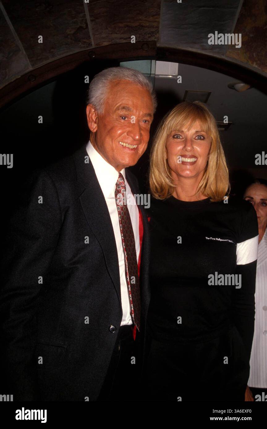 Hollywood, California, U.S. - BOB BARKER and JANICE PENNINGTON in1998 ...
