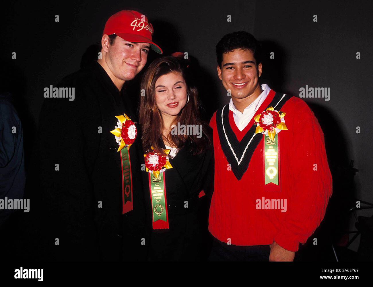 Aug. 27, 2007 - MARK PAUL GOSSELAAR TIFFANI AMBER THIESSEN MARIO LOPEZ ...