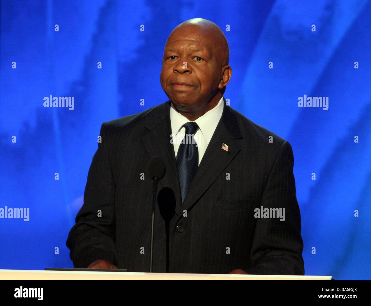 Aug. 27, 2008 - Rep Elijah Cummings (D-MD) speaks in the Pepsi Center ...