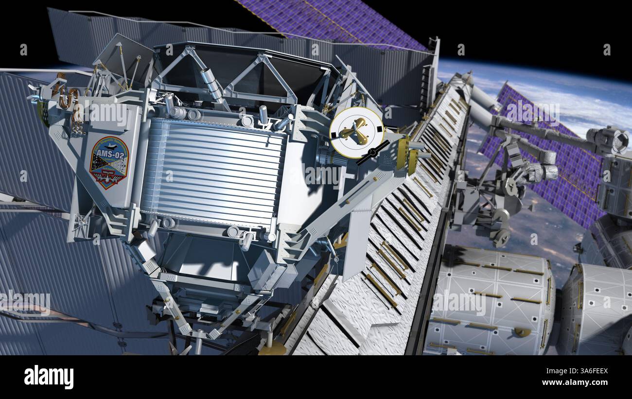 Apr. 26, 2011 - - - An artistic presentation of NASA shows the Alpha ...