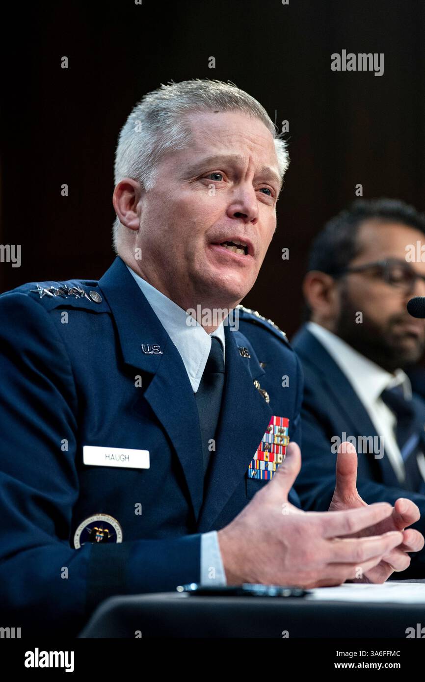 Washington, United States. 25th Mar, 2025. National Security Agency ...