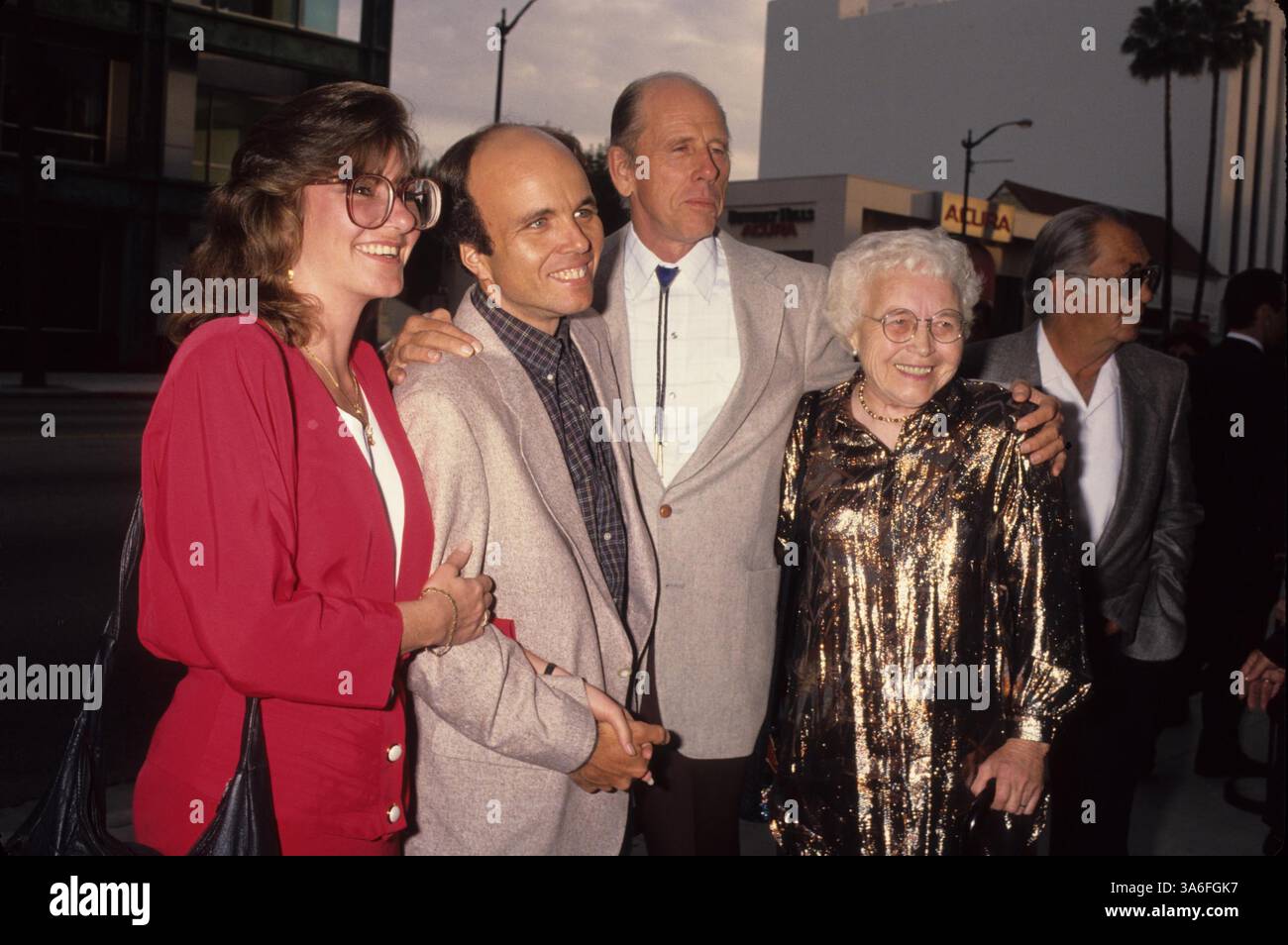 CLINT HOWARD with Andrea Howard and the parents Rance Howard and Jean ...