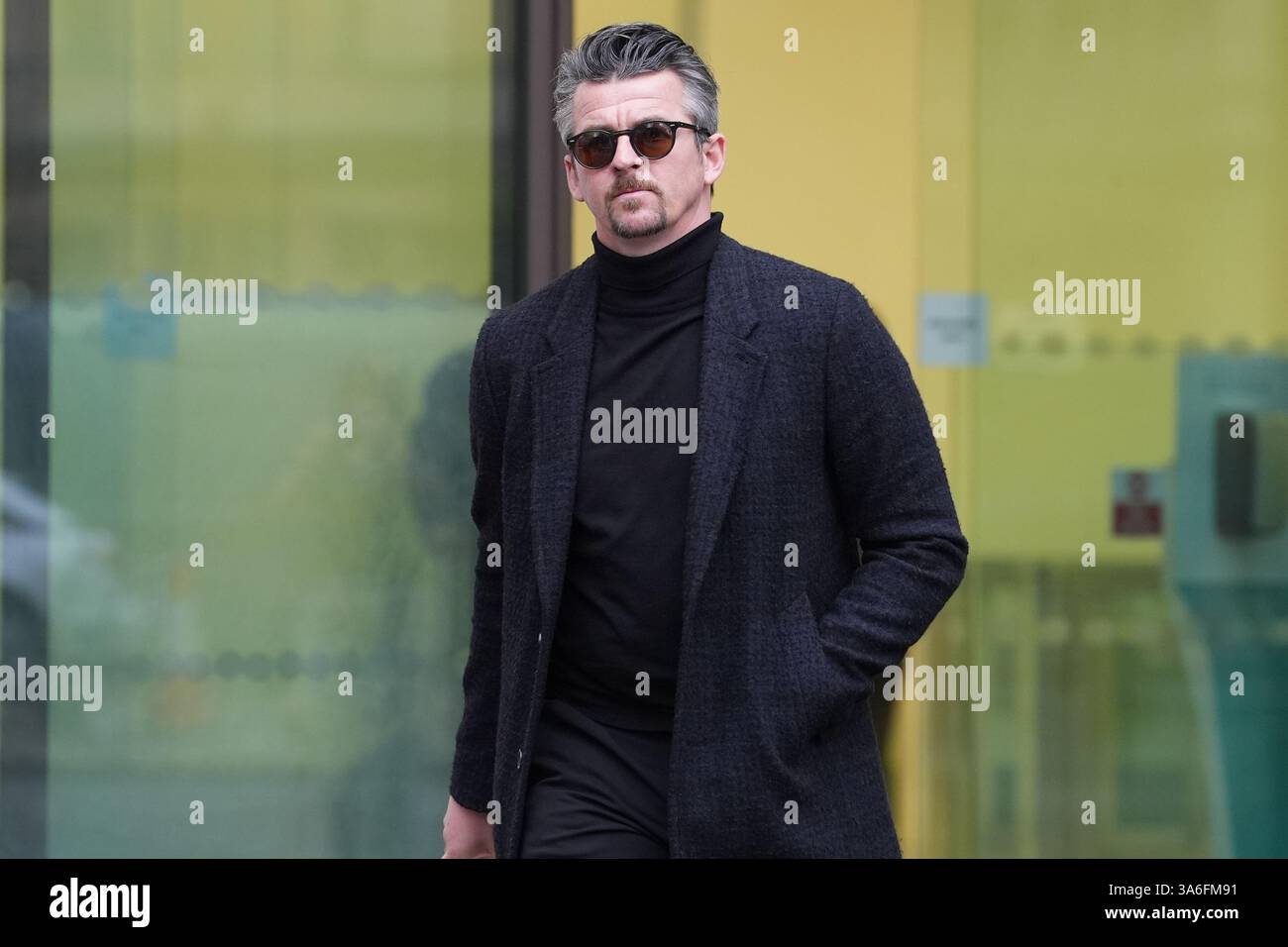 Former footballer Joey Barton leaves Westminster Magistrates' Court ...