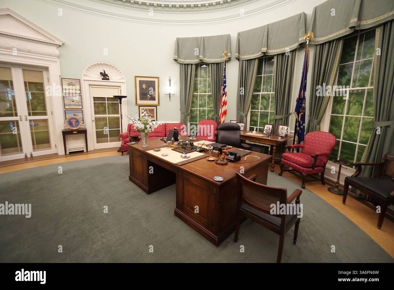 Harry S. Truman Presidential Library & Museum Stock Photo - Alamy