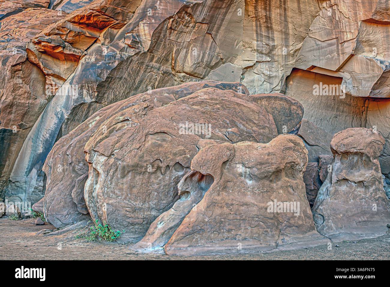 Sandstone is a clastic sedimentary rock composed mainly of sand-sized ...