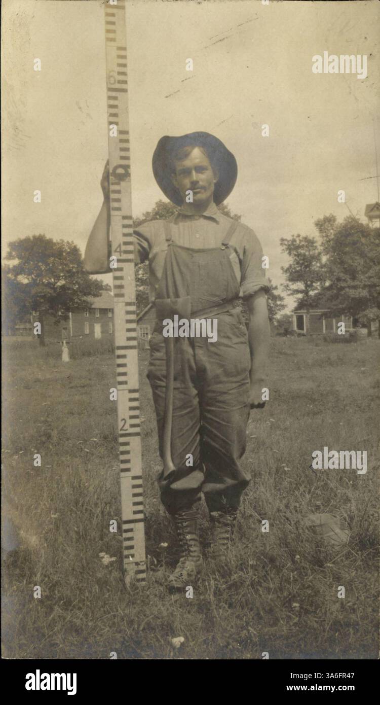 George Nelson Dayton is seen on his farm near Anoka, Minnesota, a key ...