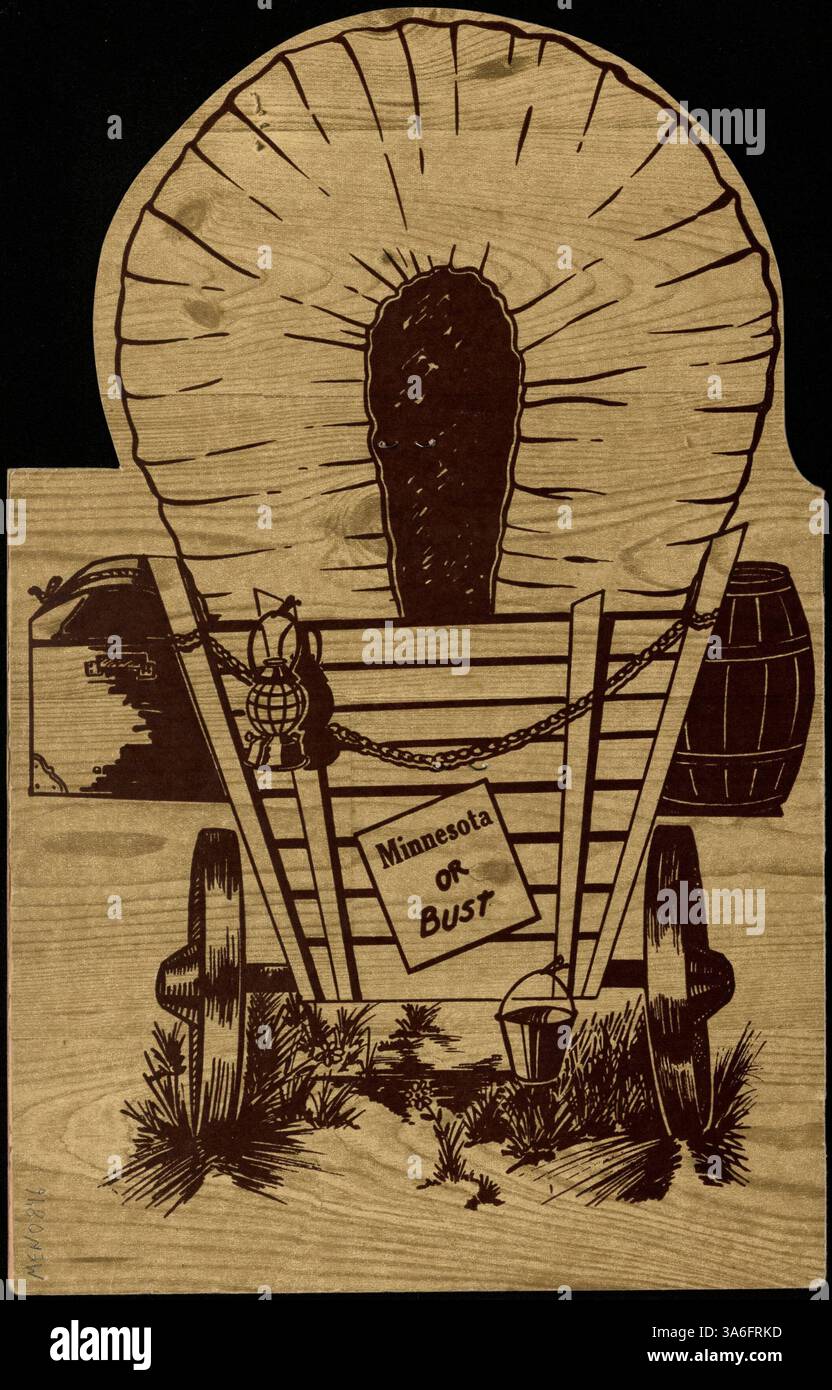 The 1928 Covered Wagon Inc. Menu is a tabbed booklet with a covered ...