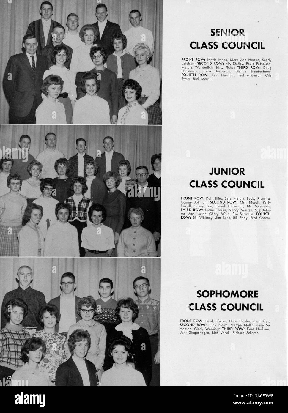 The 1962 '62 Warrior' Yearbook offers a detailed look at student clubs ...