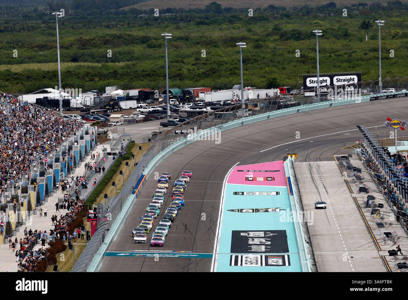 March 23, 2025-Homestead, FL: ALEX BOWMAN (48) of Tucson, AZ battles ...