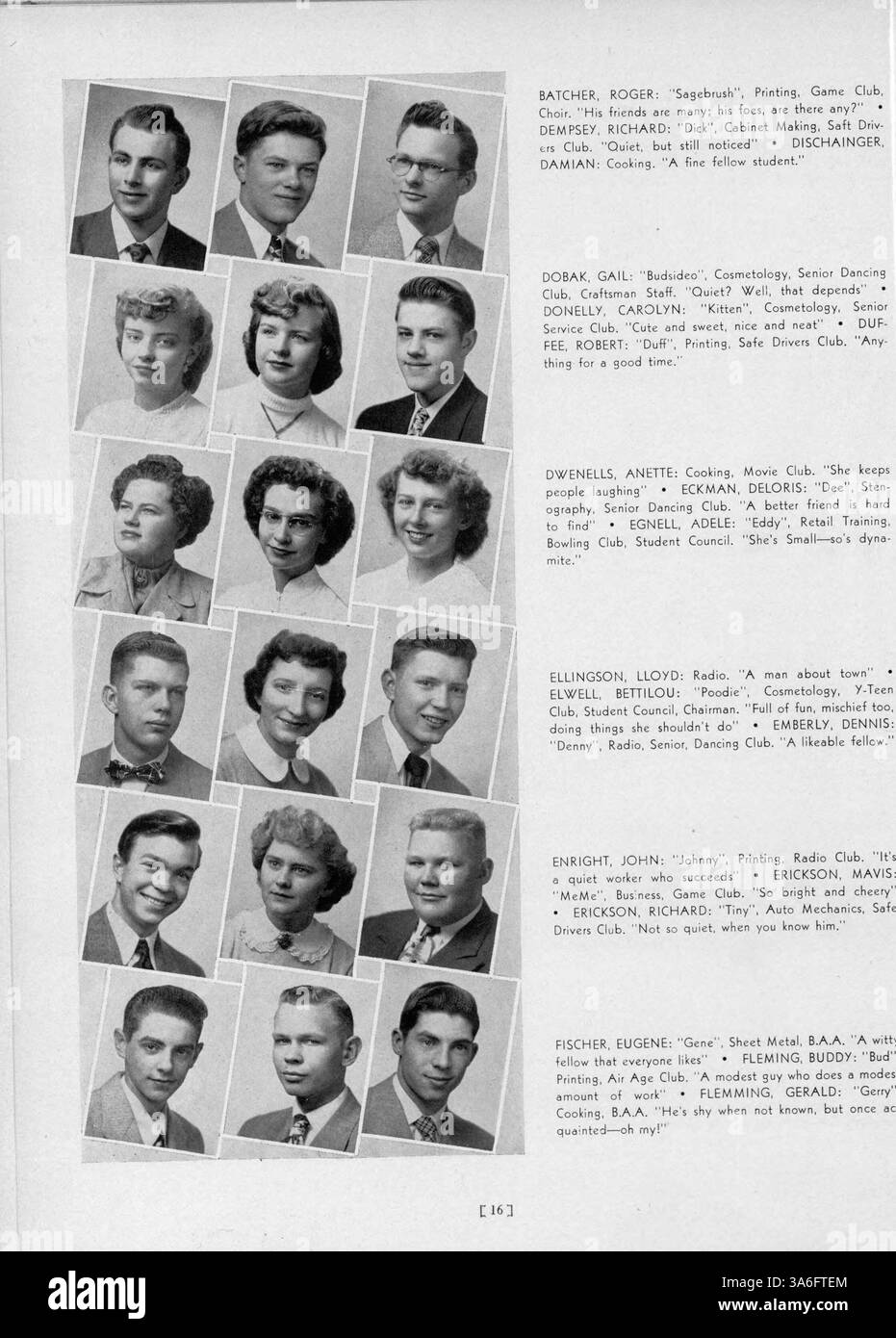 The 1952 'Tradewind' Yearbook reflects on the events of the 1951-1952 ...