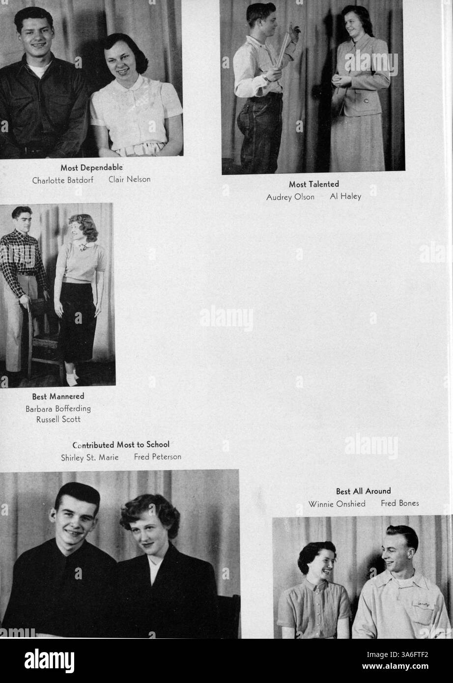 The 1952 Vocational Yearbook, Tradewind, held at Hennepin County ...