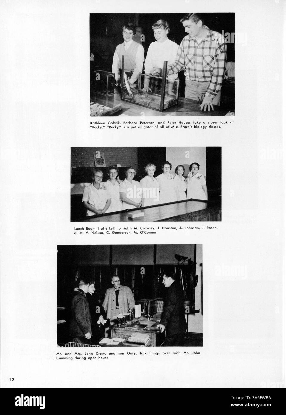 The 1956 South High Yearbook, Tiger, captures the highlights of the ...