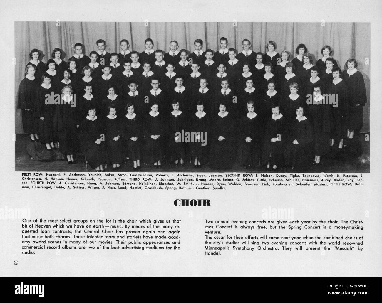 The 1951 Centralian yearbook captures the events, clubs, students ...